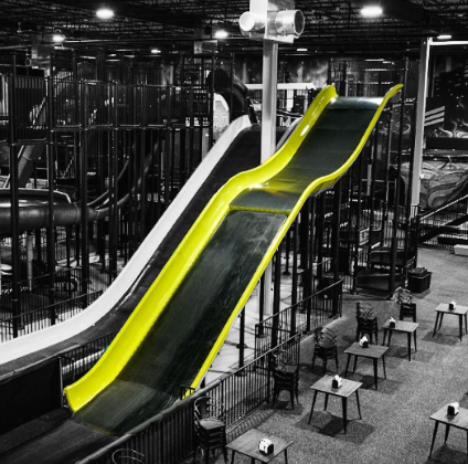 Indoor Slide Park & Attractions | Slick City Arlington, TX