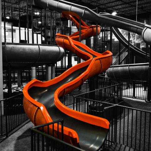 Indoor Slide Park & Attractions | Slick City Plano, TX